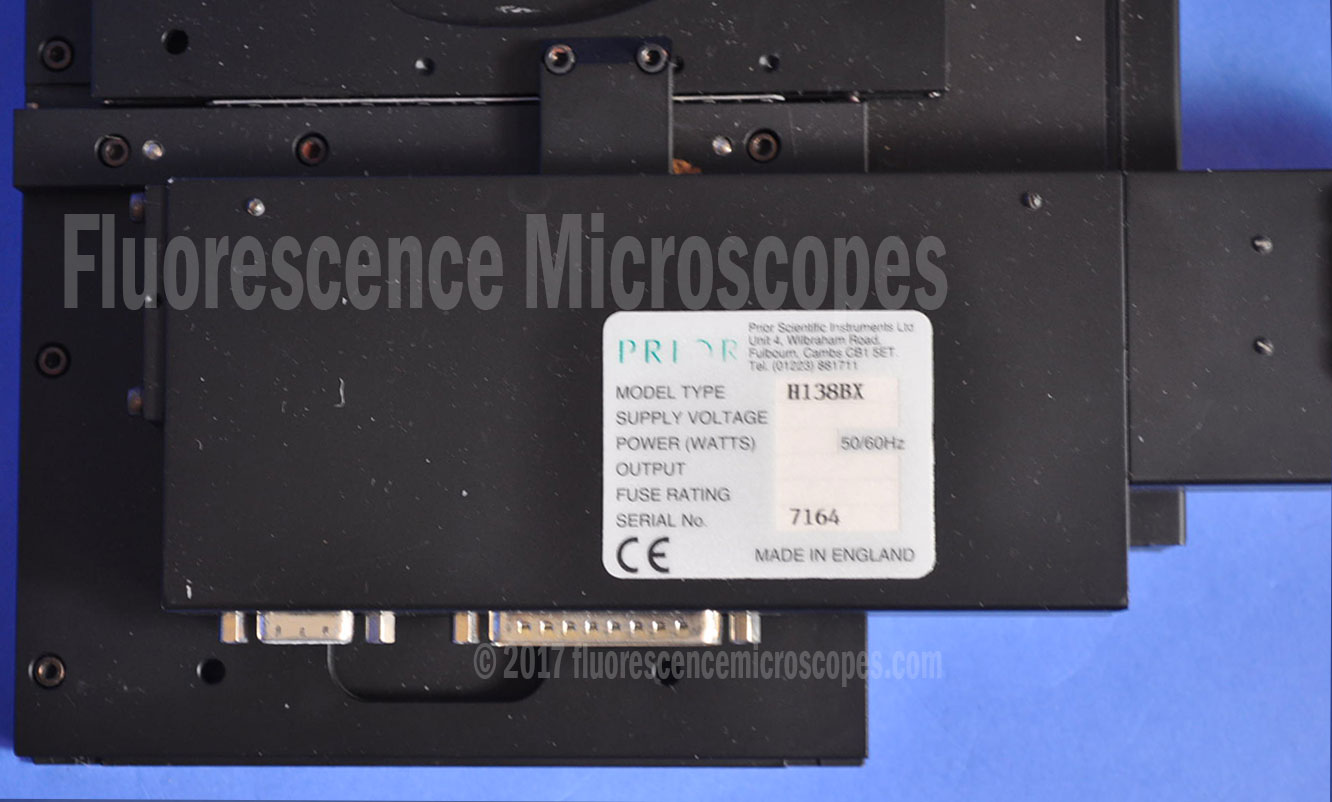 Fluorescence Microscopes - Prior Type H138BX Motorized Stage