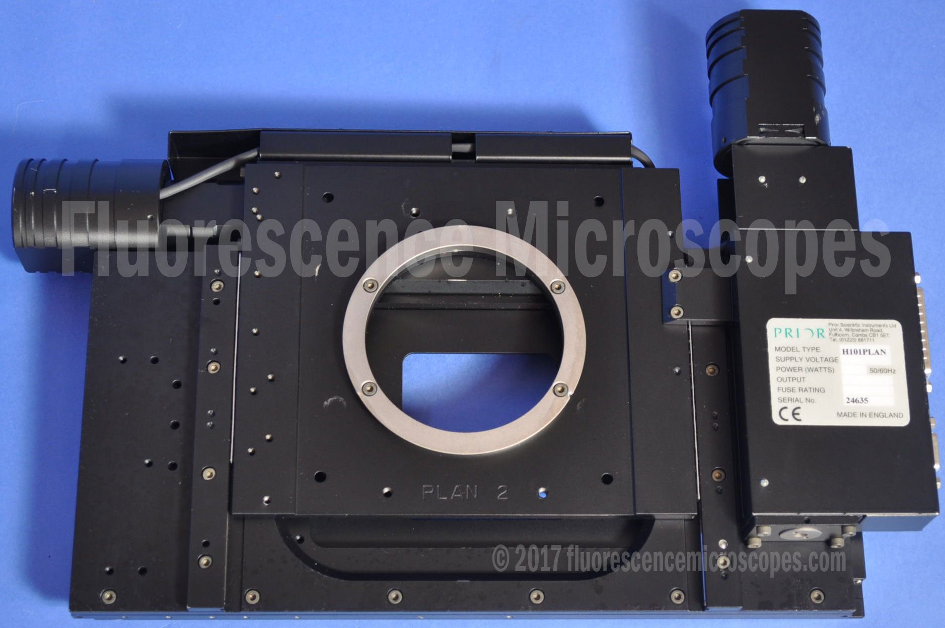 Fluorescence Microscopes - Prior Type H101PLAN Motorized Stage
