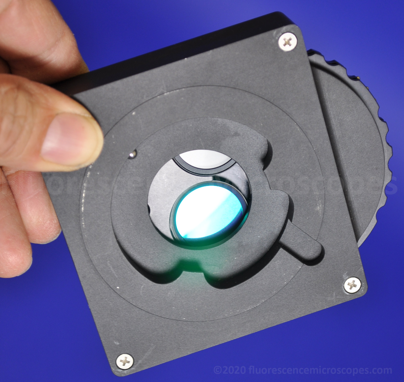 Fluorescence Microscopes - Filter Turret for IX70 IX71 Head - Clear (w ...