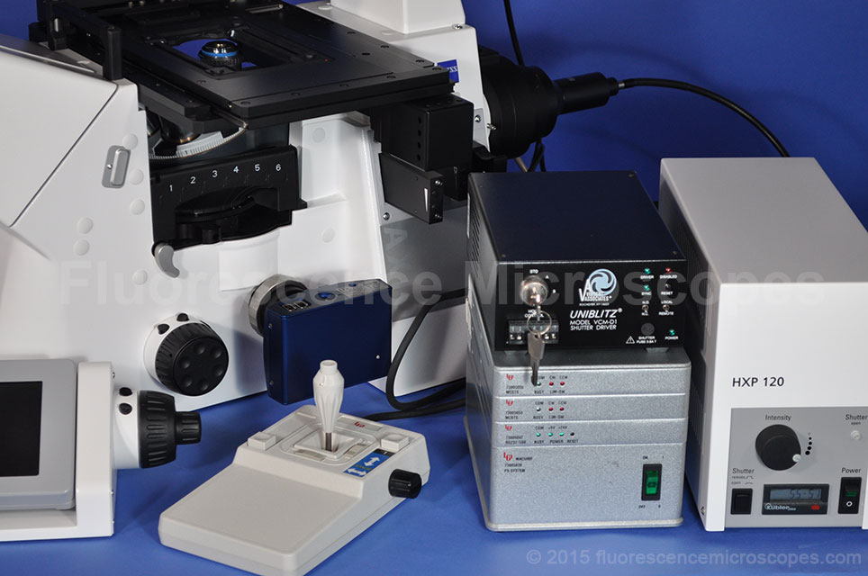 Fluorescence Microscopes - Zeiss Axio Observer Z1 Inverted Fluorescence ...