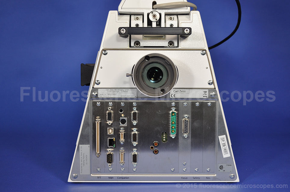 Fluorescence Microscopes - Zeiss Axio Observer Z1 Inverted Fluorescence ...